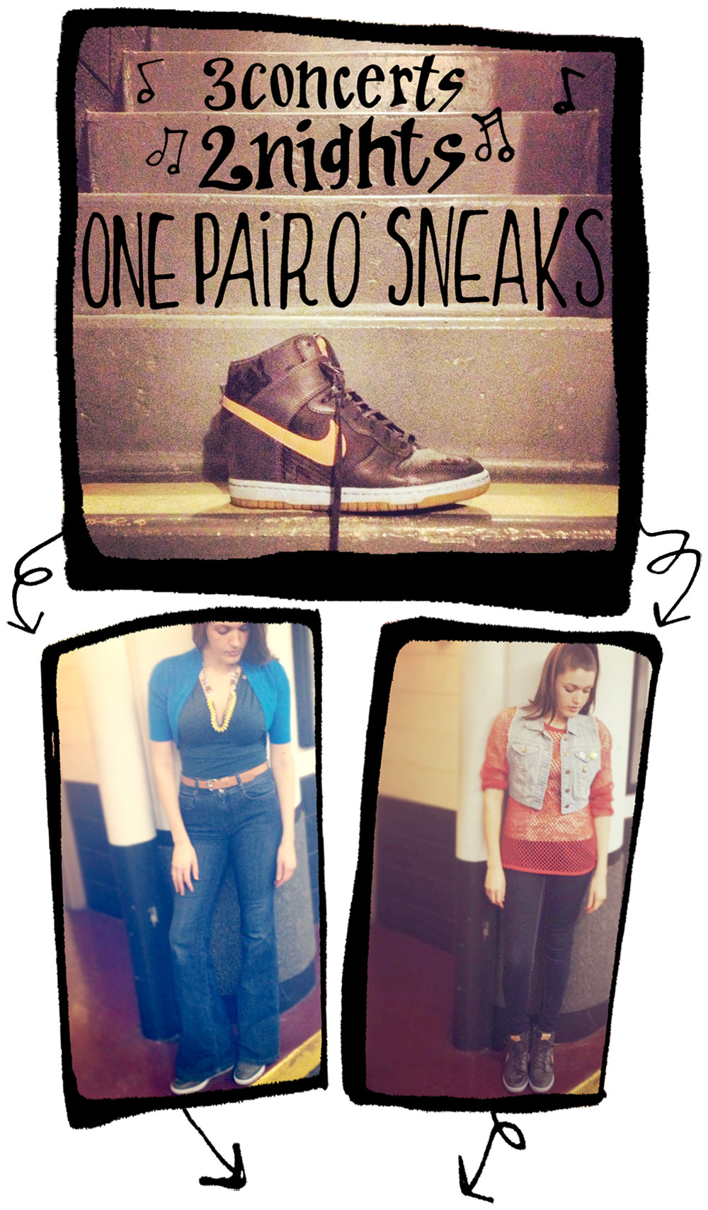 3 concerts, 2 nights, 1 pair of sneaks – for the love of nike